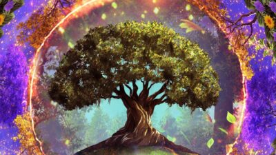 Animated Bodhi Tree - Buddha's Day & Multicultural Festival